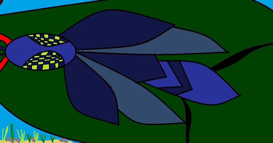 My Ms Paint drawings: Huge bug
