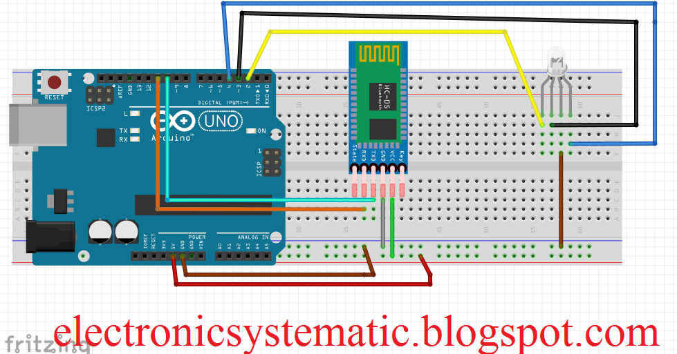 ARDUİNO WİTH HC-O6 BLUETOOTH LED CONTROL ( arduino ve hc-06 ile led kontrol)