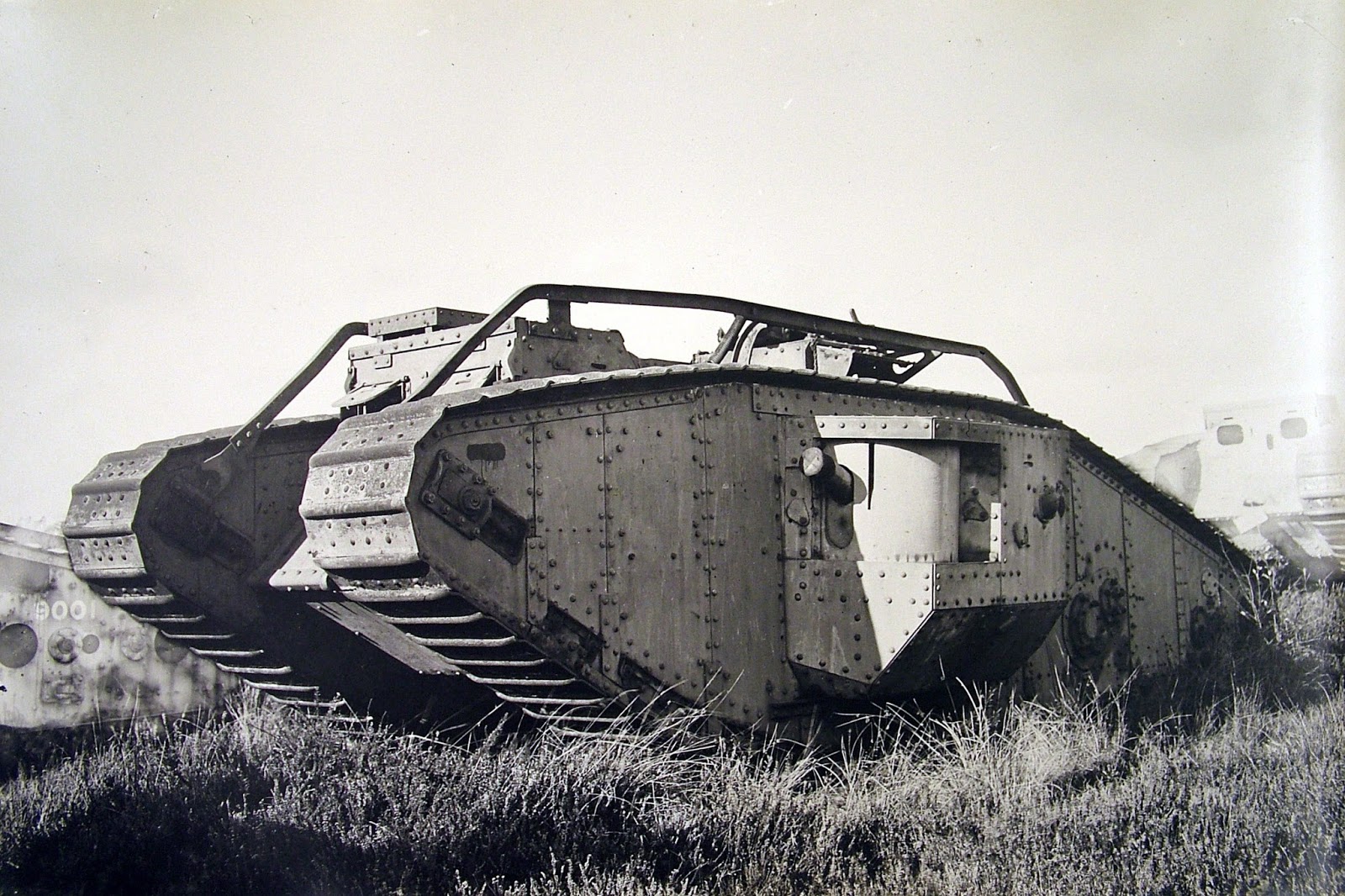 Interwar Tank Development: Mk VII (hydraulic transmission) Tank, c1917