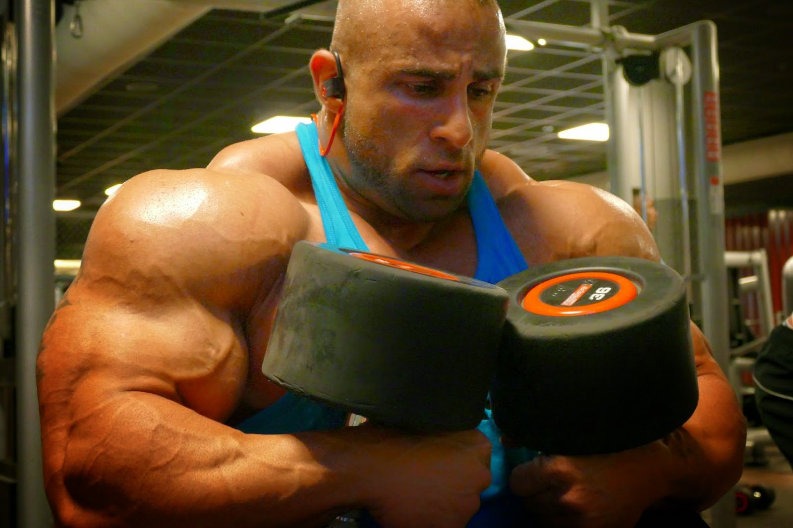 Muscle Lover: Lebanese-Canadian IFBB Pro bodybuilder Fouad Abiad