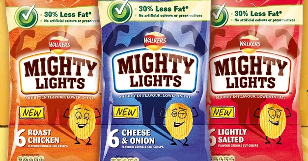 Review ~ Walkers Mighty Light Crisps | simply.food