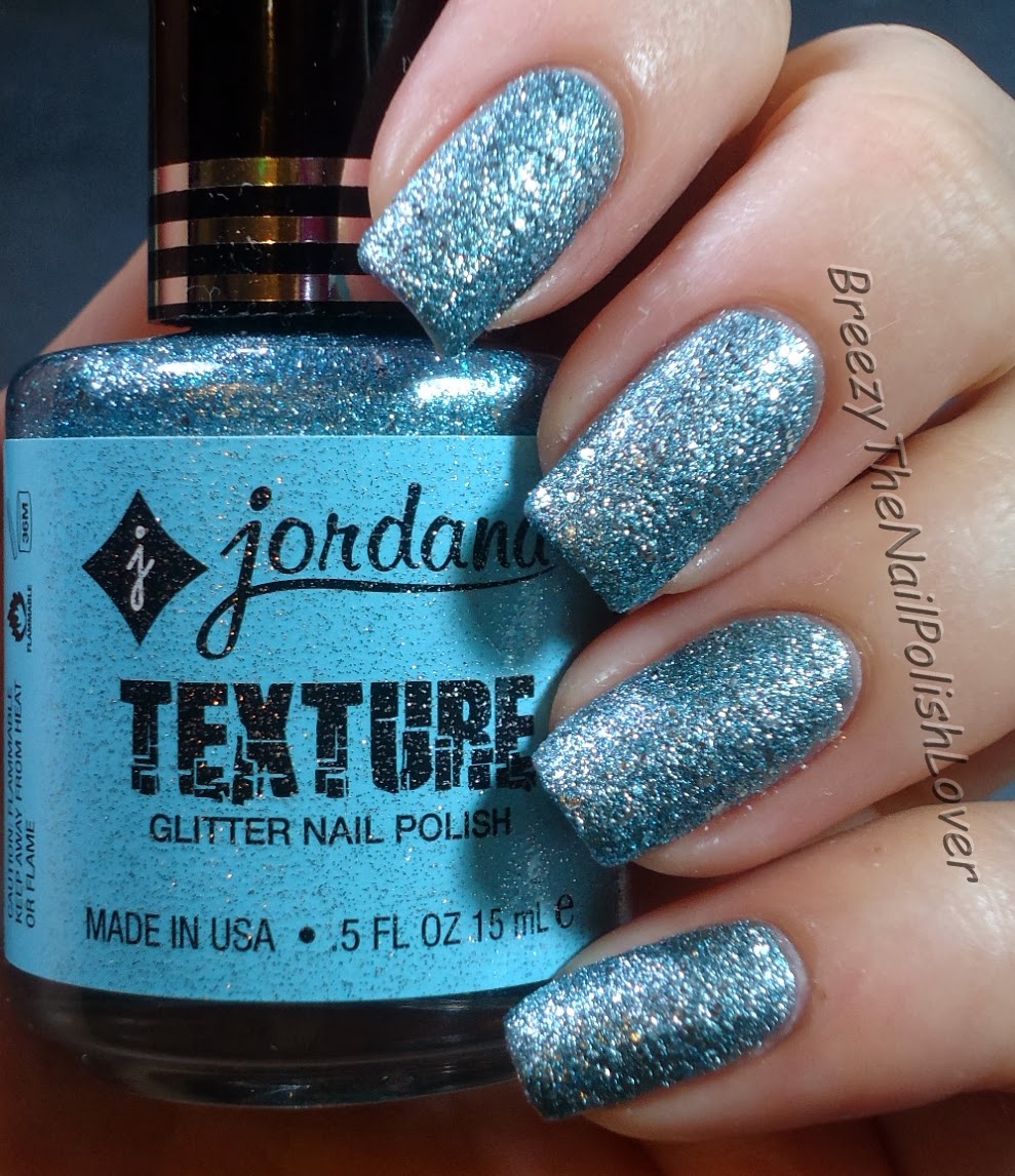 BreezyTheNailPolishLover: Jordana Texture Glitter Nail Polish Review ...