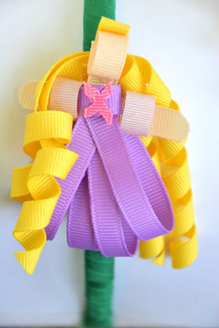 Grosgrain: Disney Inspired Ribbon Sculpture Patterns Day 1: Rapunzel