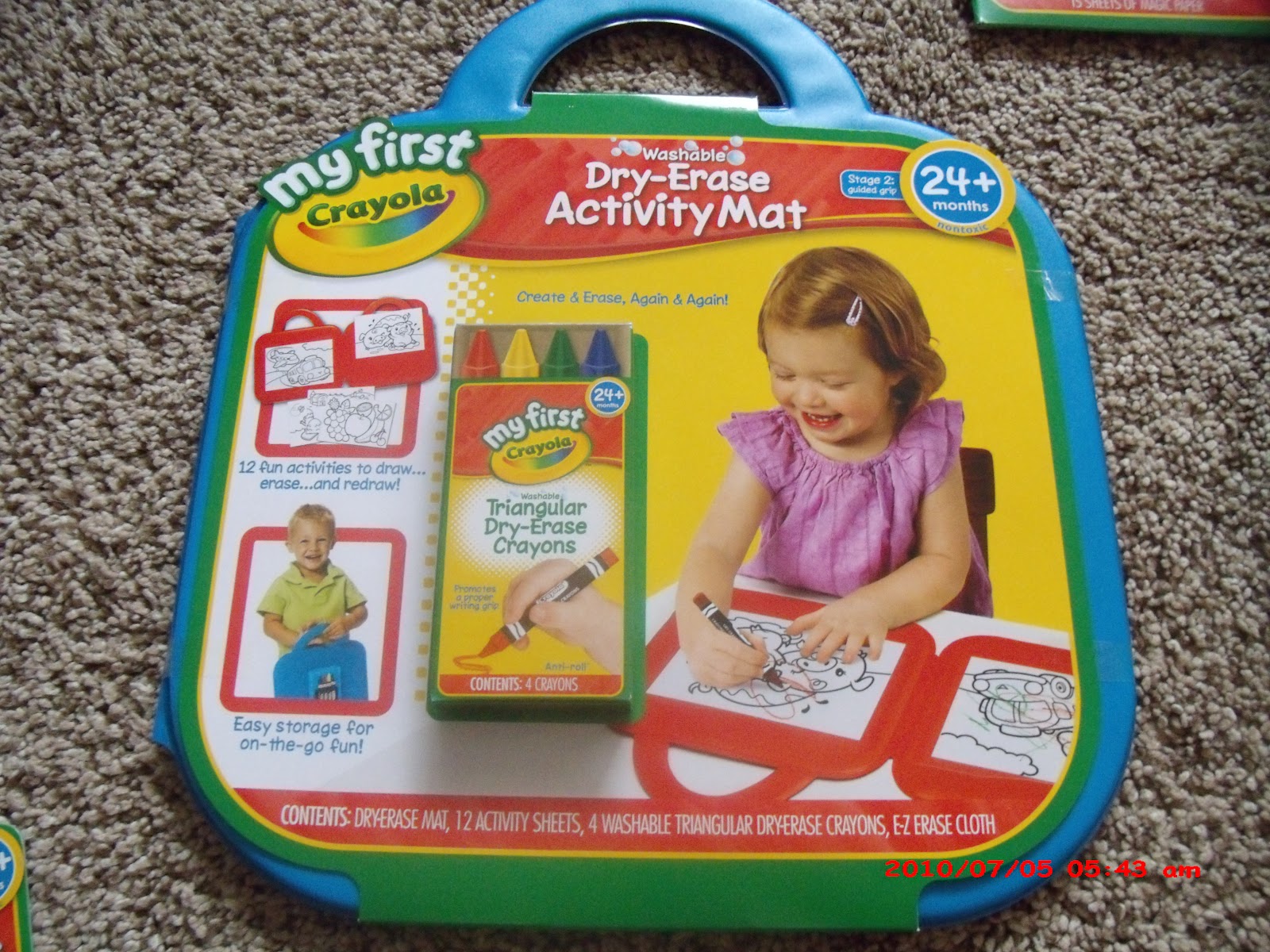 A Lucky Ladybug: My First Crayola Products Review and Giveaway