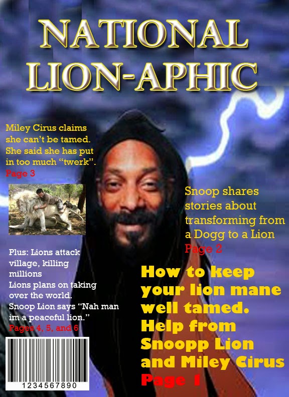 Snoop Lion Animorphs
