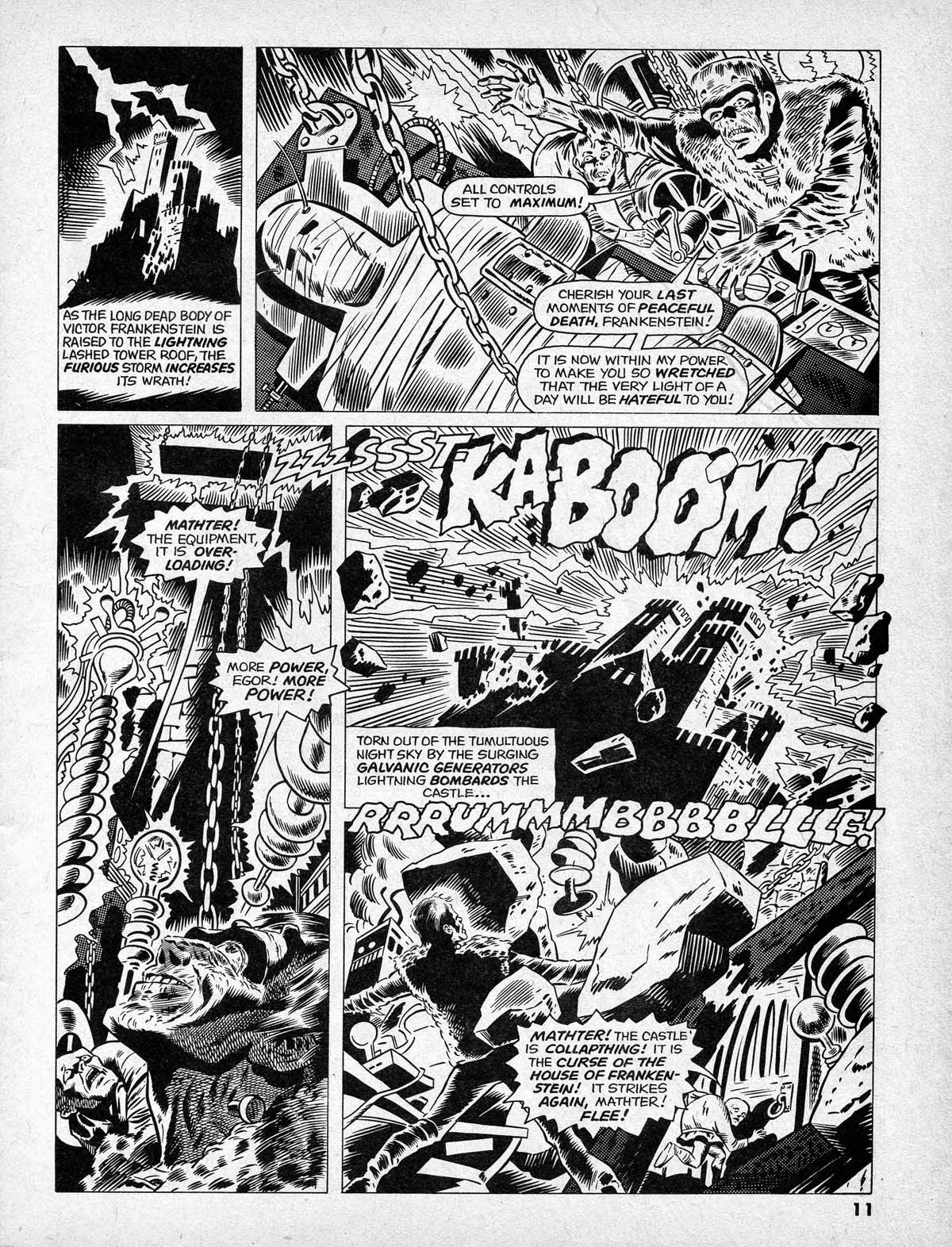 Diversions of the Groovy Kind: Black and White Wednesday: "Frankenstein ...