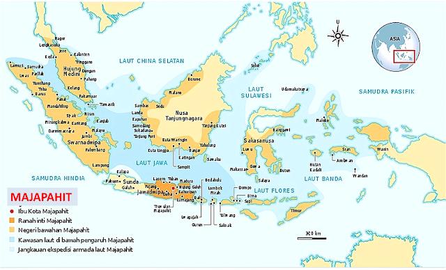 Kerajaan Majapahit, Masa Pendirian, Kejayaan Dan Keruntuhan 1293-1527 M