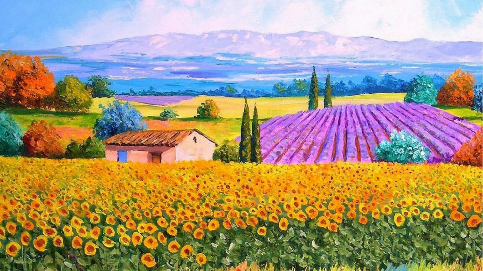 unicowallpapers: Hermosos paisaje coloridos