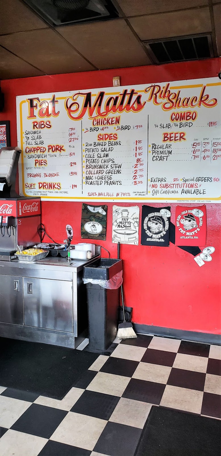 Best barbecue sandwich at Fat Matt's Rib Shack