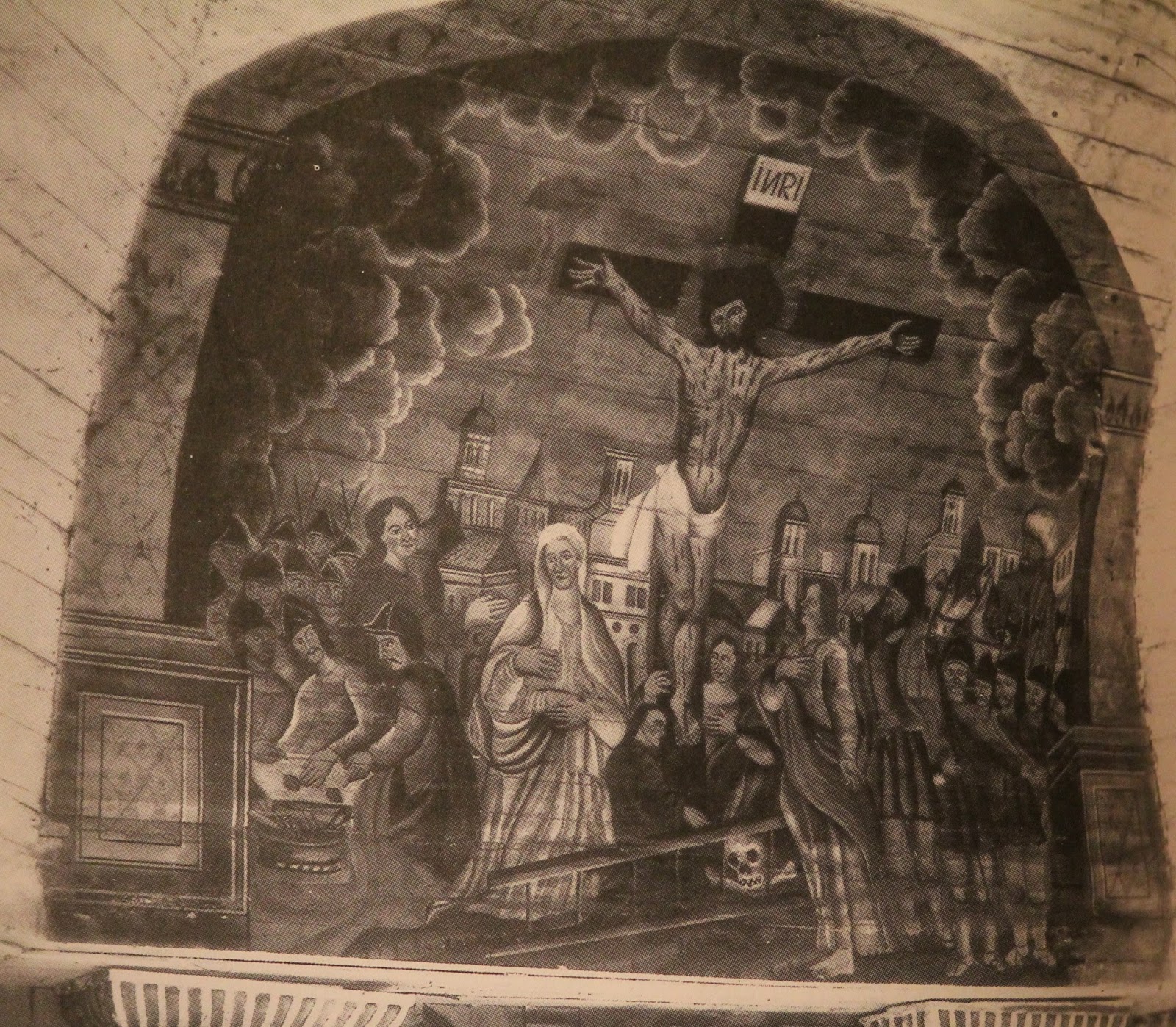 Kokkola Karleby Finland: Kälviän vanha alttaritaulu