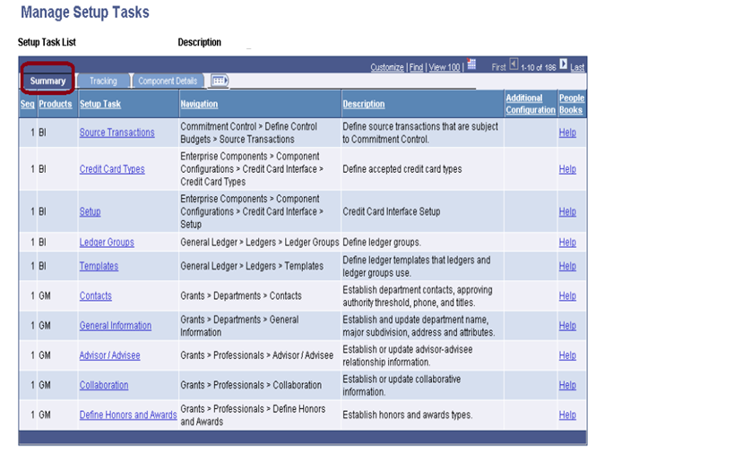 PeopleSoft Solutions & Tips: What is a Setup Manager?