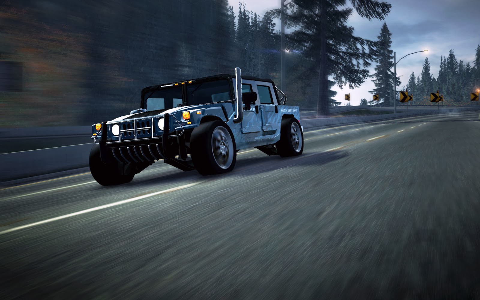 Hummer H1 Alpha Blue Juggernaut. - Need for Speed World Latino