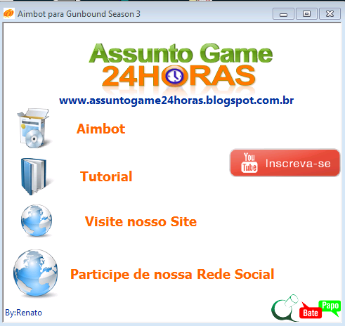 Aimbot para Gunbound Season 3 | Assunto Game 24 Horas