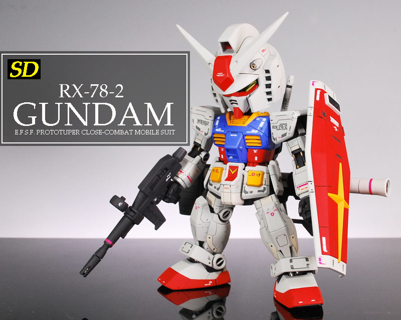GUNDAM GUY: SD RX-78-2 Gundam - Custom Build