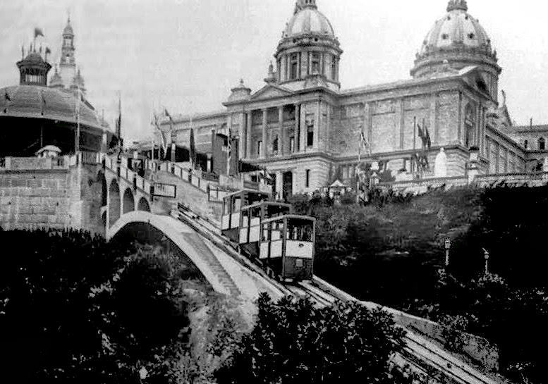 BARCELONA, AHORA Y SIEMPRE: EL ANTIGUO FUNICULAR DE MONTJUIC