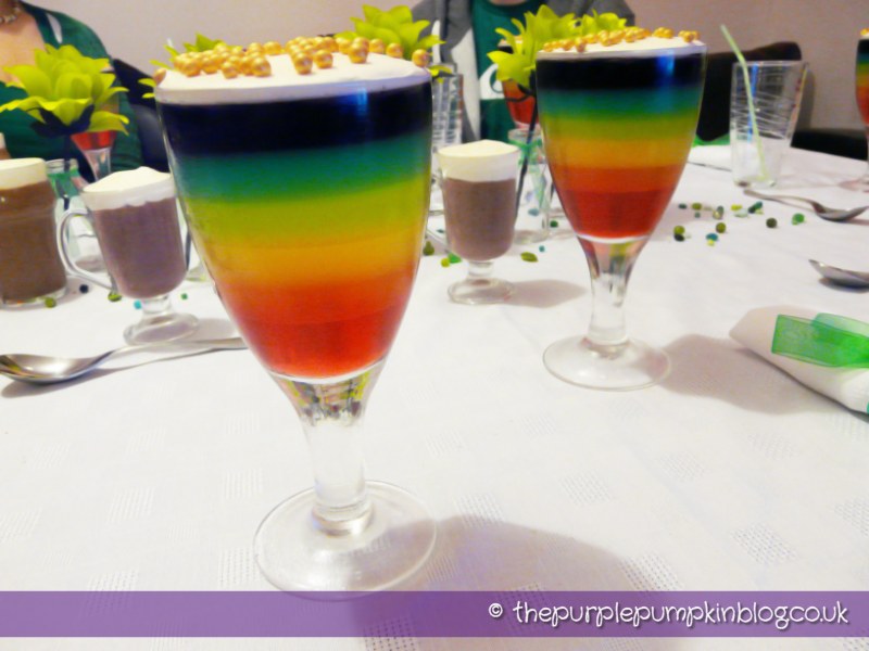End of the Rainbow Pudding - St. Patrick's Day Dinner Party