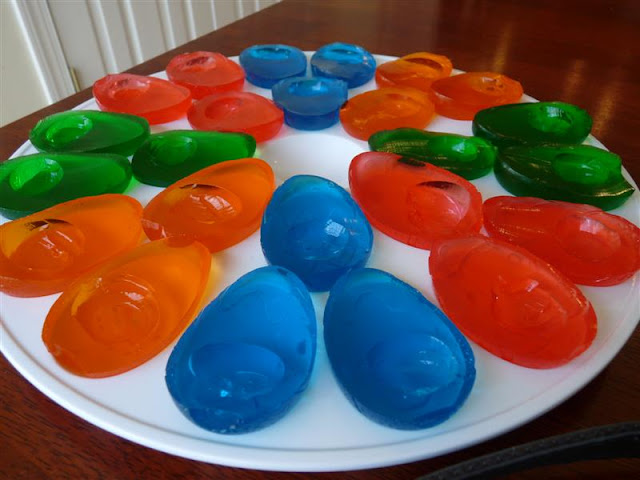 Family Go-Round: Jello Easter Eggs