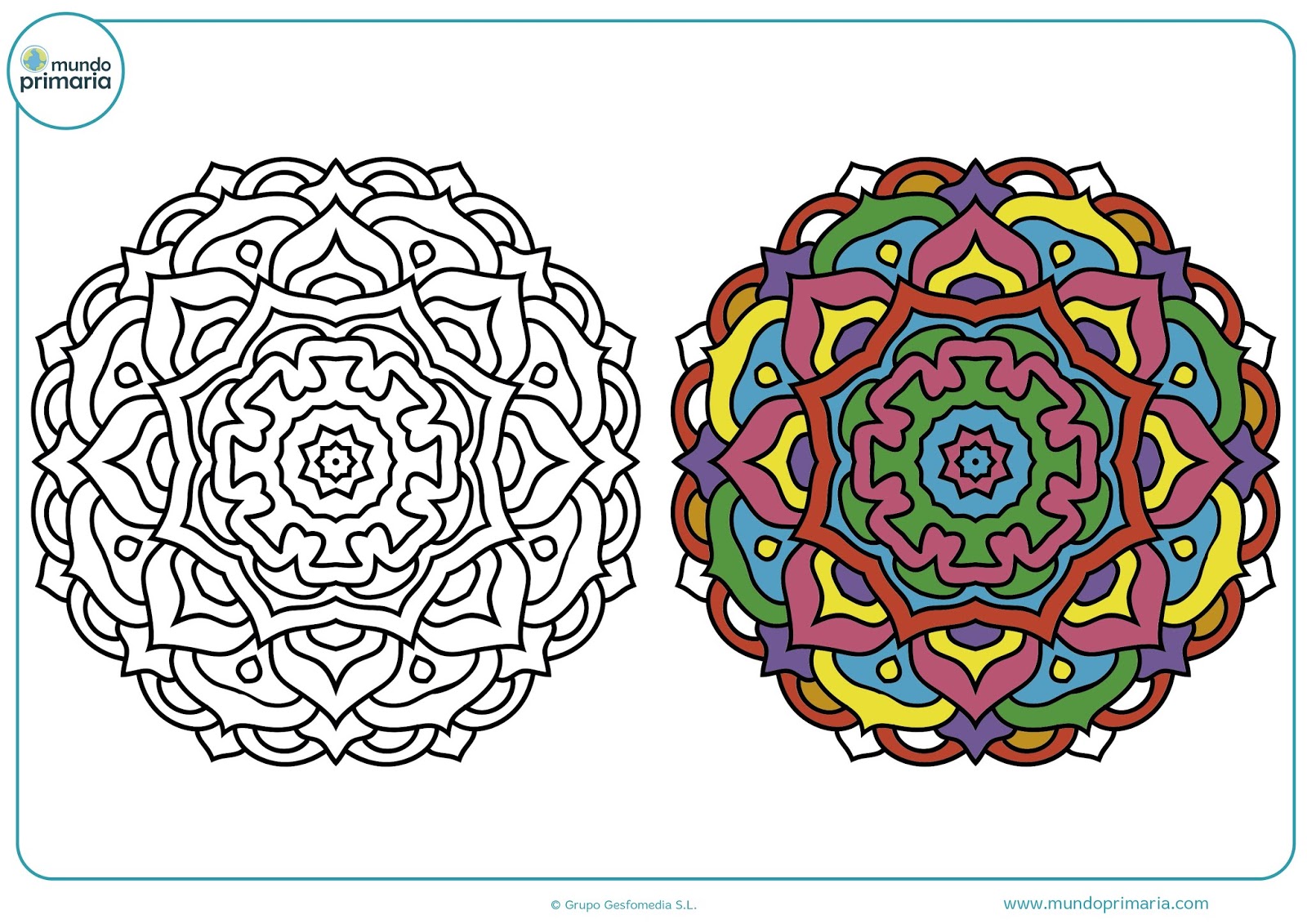 4ºCURSO DE EDUCACIÓN PRIMARIA : MANDALAS