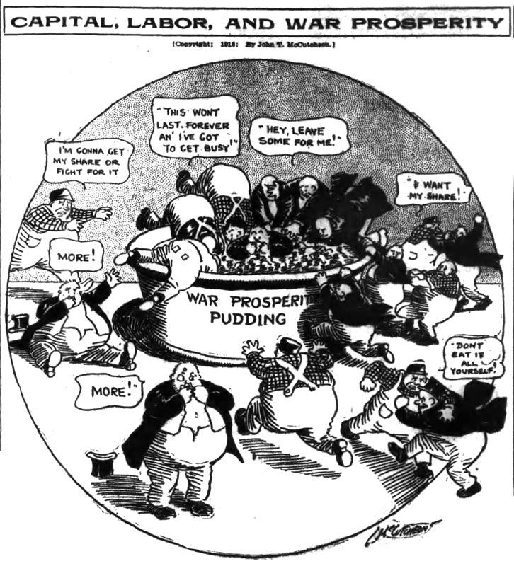 Berge's Cartoon Blog: Labor Day, 1916