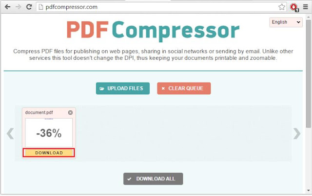 Reducere dimensiune fisier pdf online