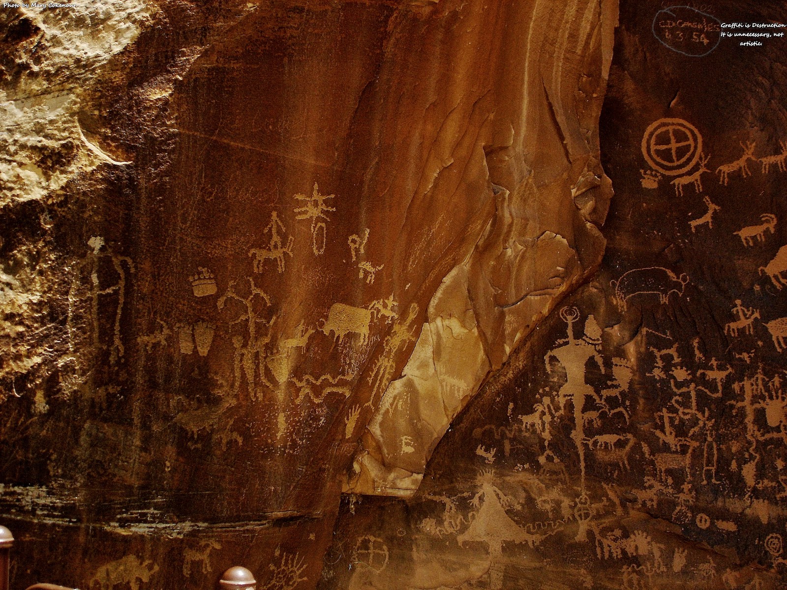 The Southwest Through Wide Brown Eyes: Newspaper Rock and a Surprise ...