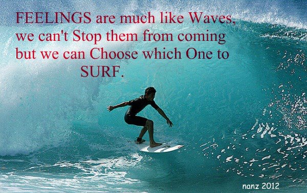 Feelings Are Much Like Waves | Letter a Studio