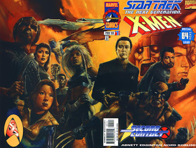 Dave's Comic Heroes Blog: Star Trek X-Men Crossovers?