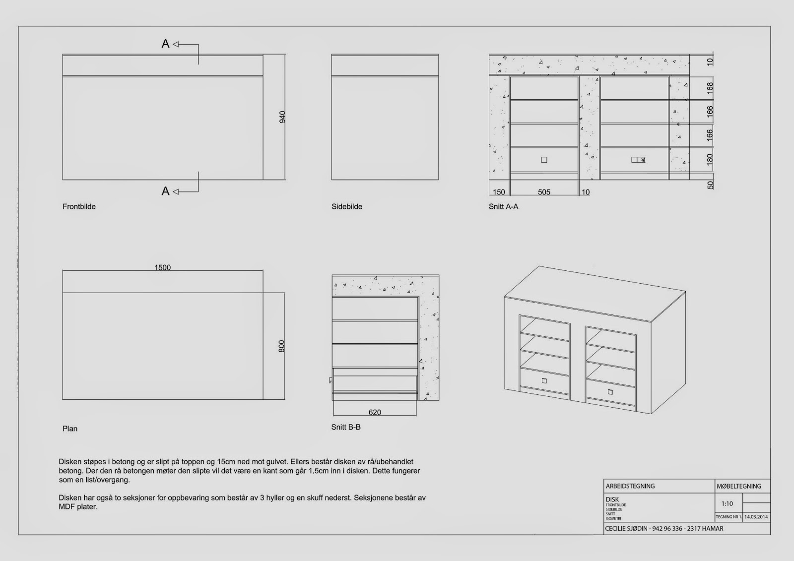 Cecilies interiørblogg: Kort oppsummering av tidligere oppgaver!