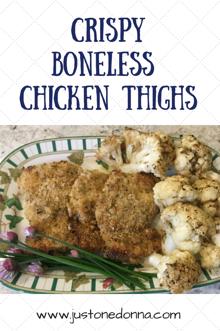 Five Ingredient Crispy Boneless Chicken Thighs Your Family Will Love