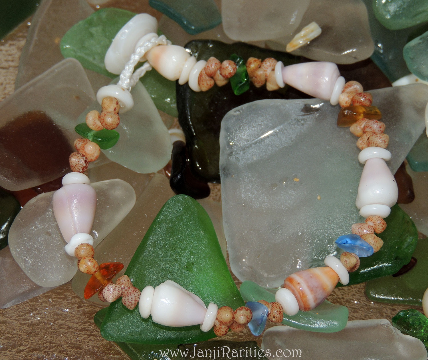 Kahelelani & Sunrise shell jewelry by.... Janjira: Hawaiian shell bracelets