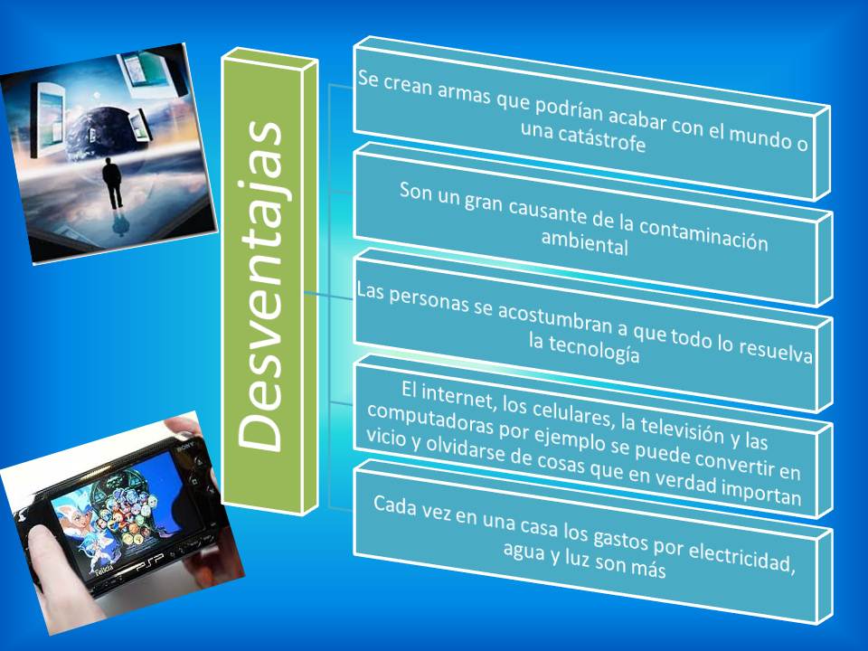 LA TECNOLOGIA VENTAJAS Y DESVENTAJAS: TECNOLOGÍA VENTAJAS Y DESVENTAJAS