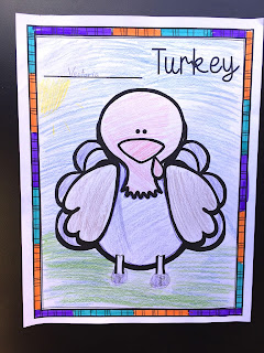 Gobble, Gobble, Throwback! - Today in Second Grade