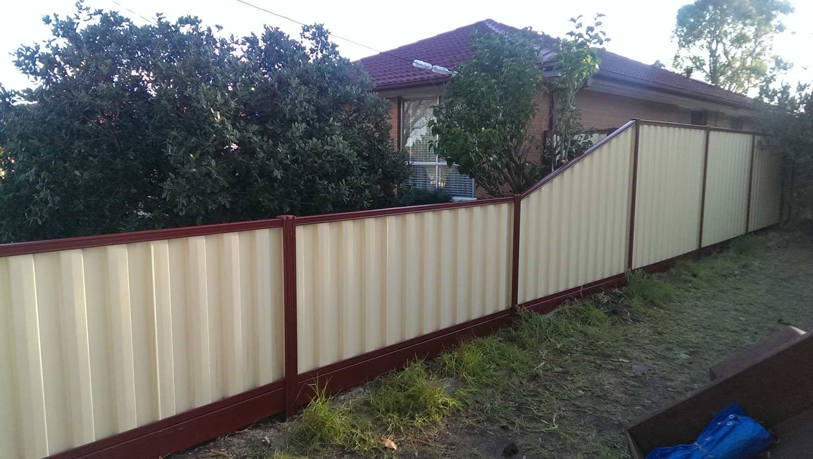 Ironman Fencing: METROLL Colorbond® With PVC insert