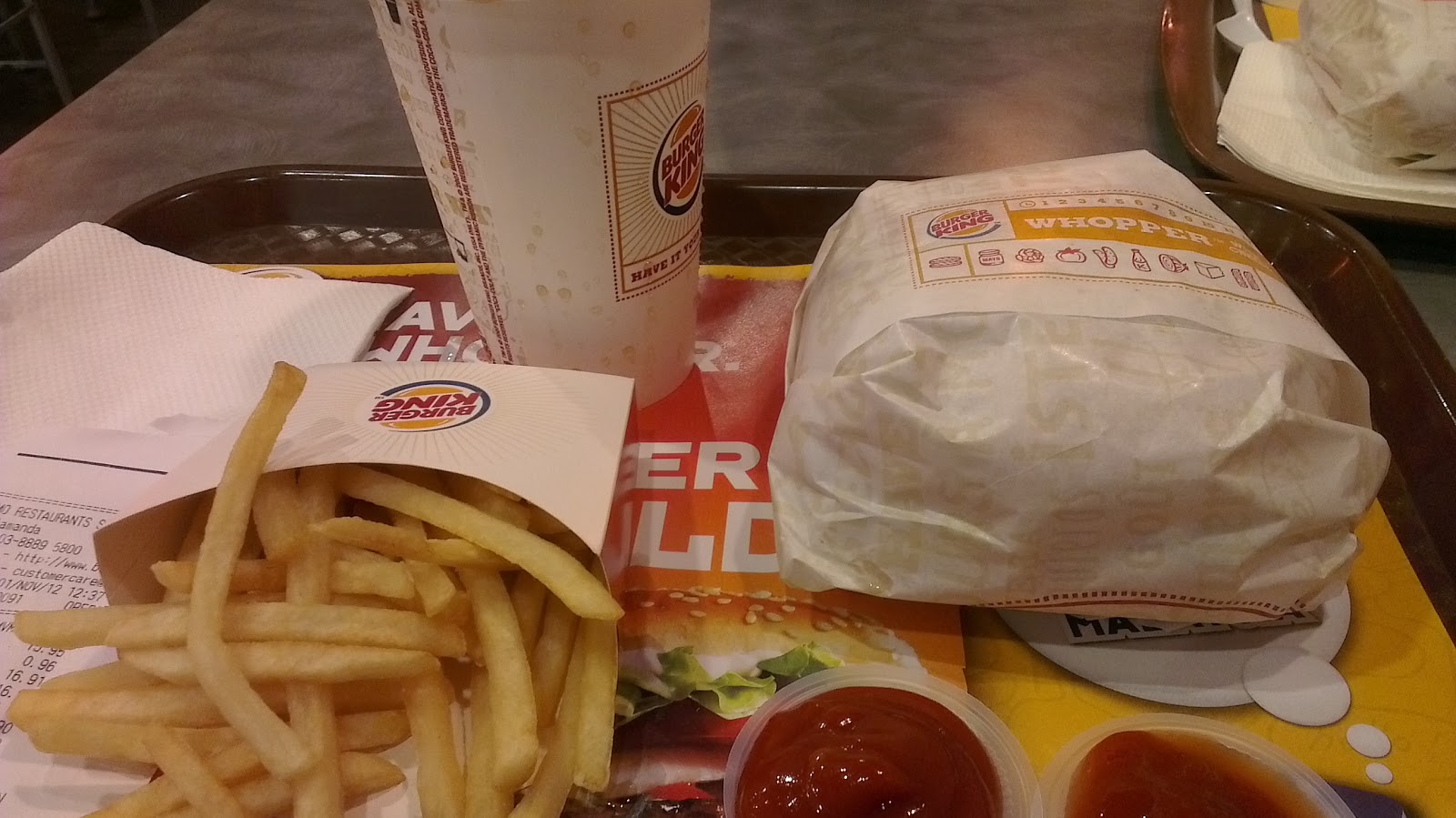 Globe NOMAD Rider...: Burger King Sweet Carolina Whopper