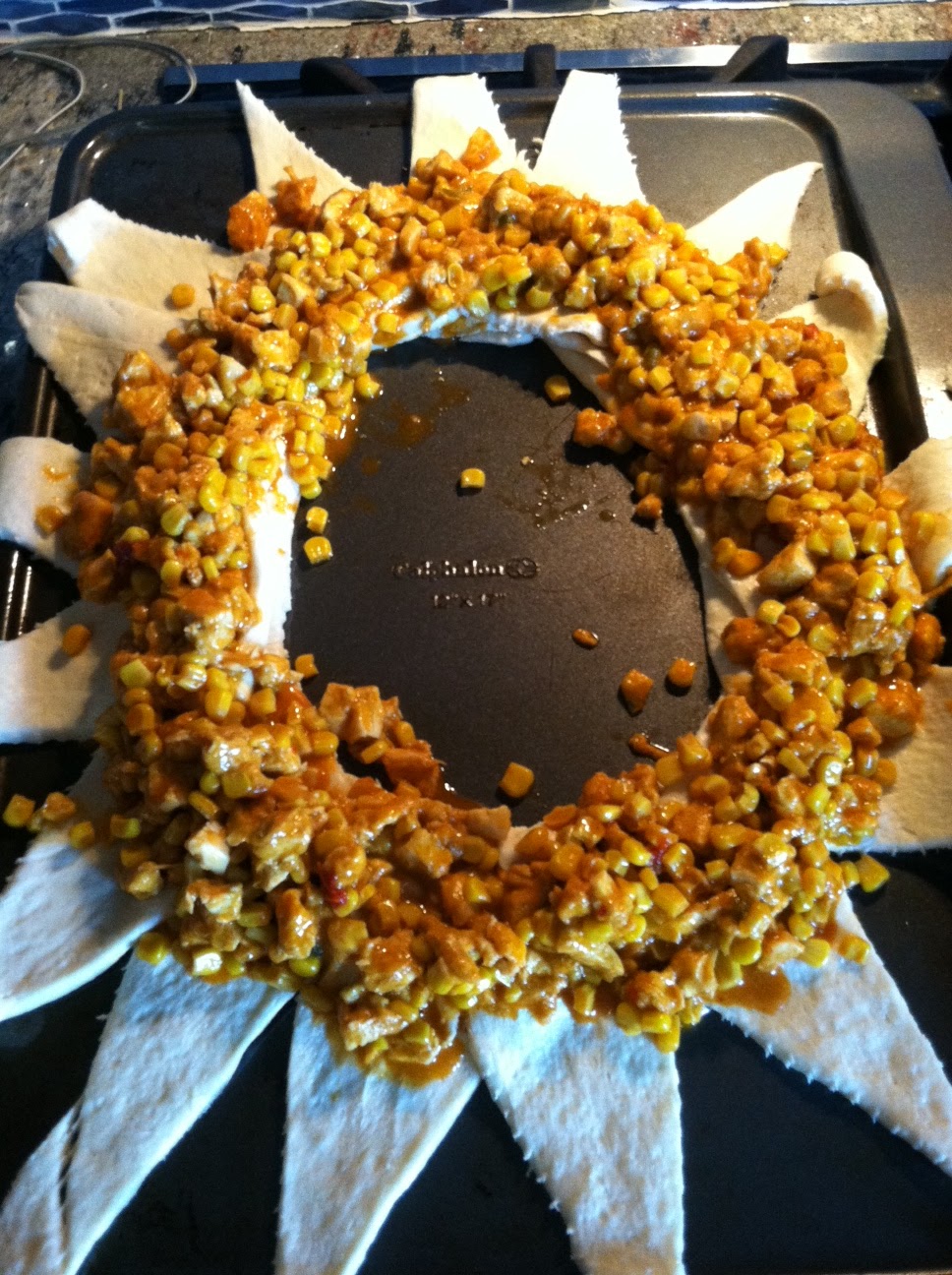 Four Fantastical Foodies: Mexican Chicken Ring