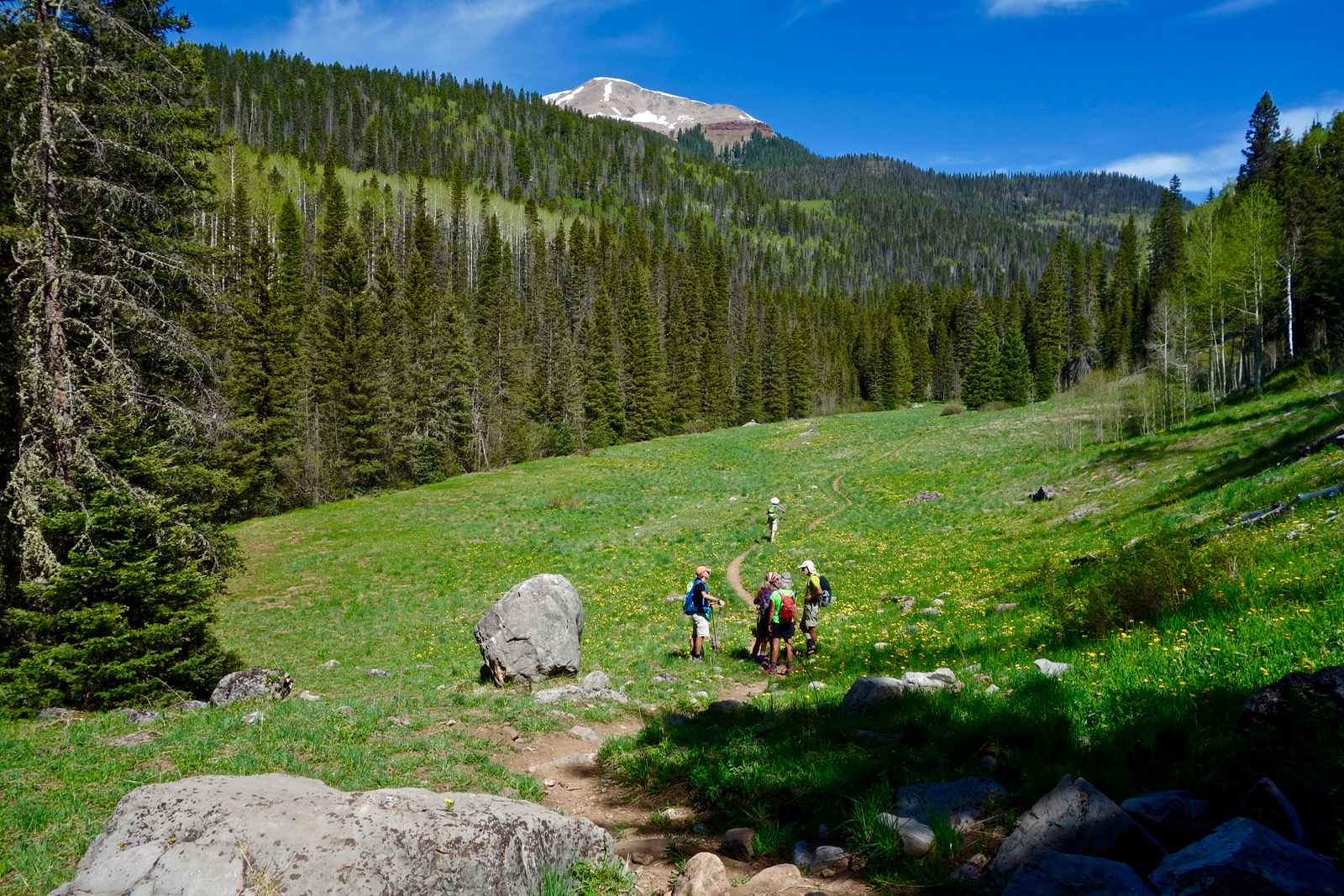 Earthline: The American West: Engineer Mountain Circumnavigation Via Trail