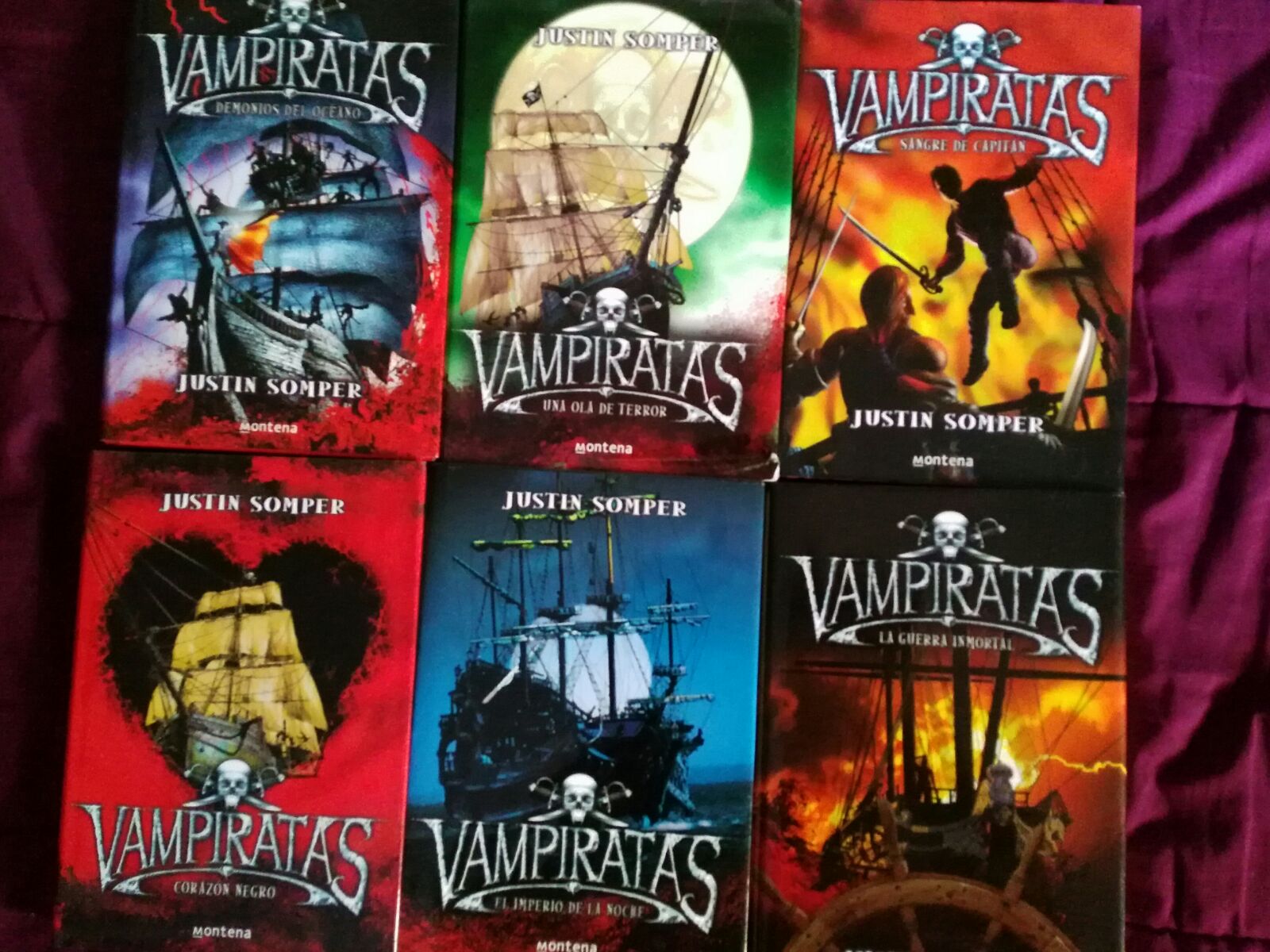 Reseña de la saga 'Vampiratas'