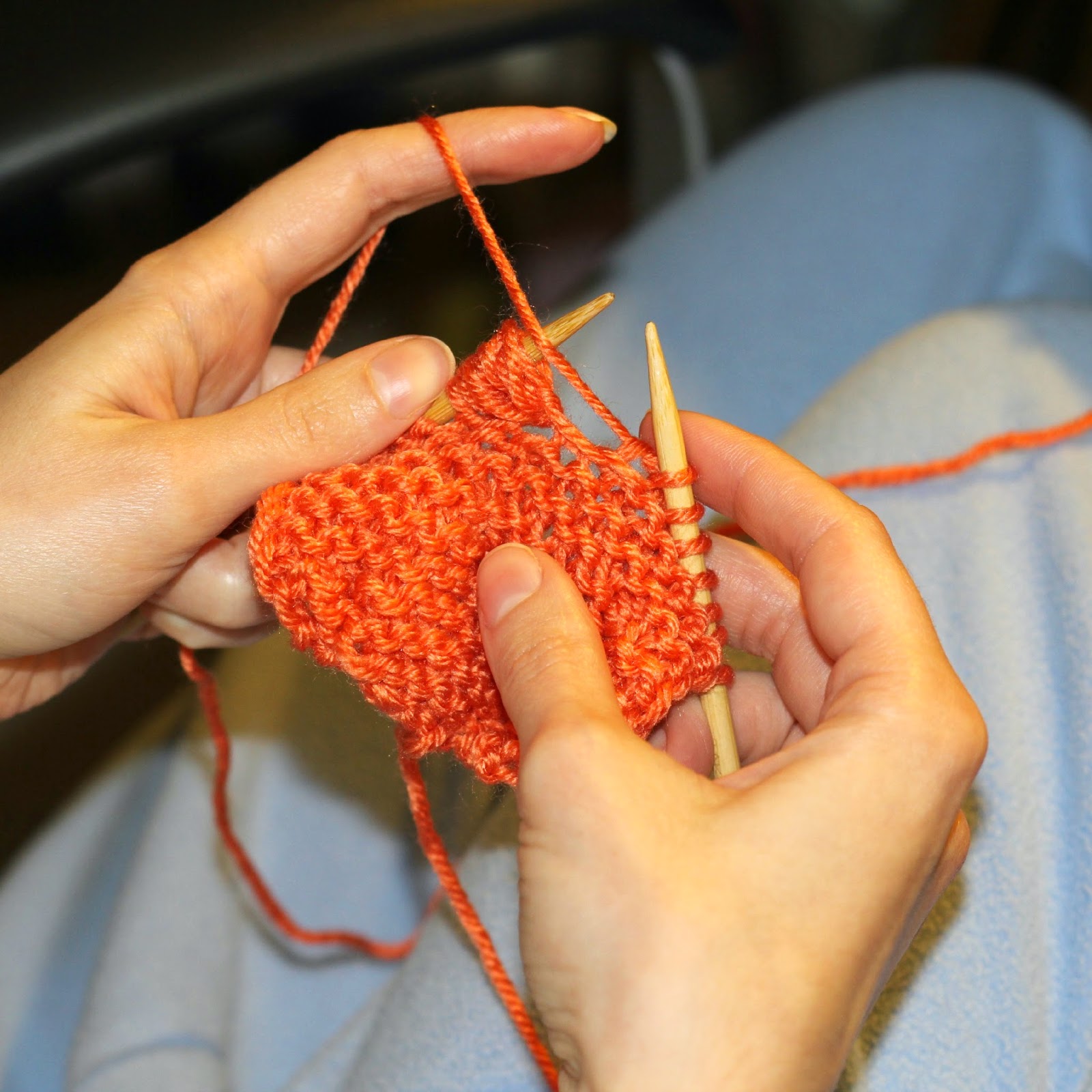 KGThreads blog: How to: Easy way to knit a Nupp
