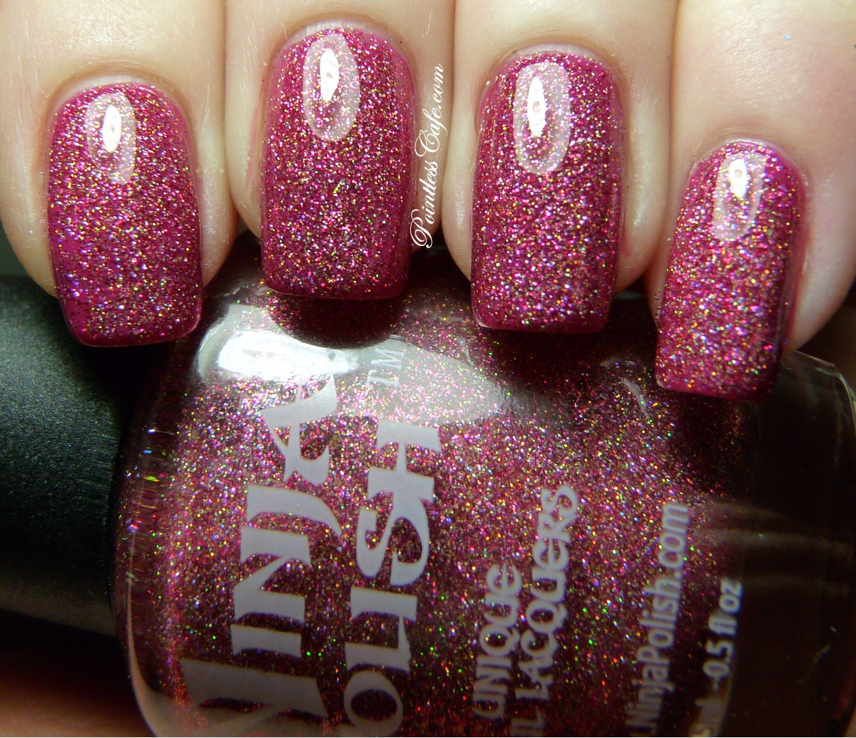 Ninja Polish Strawberries 'n Roses - Swatches and Review | Pointless Cafe