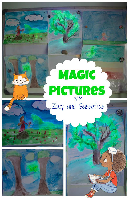 Make Magic Pictures with Zoey and Sassafras - Life with Moore Babies