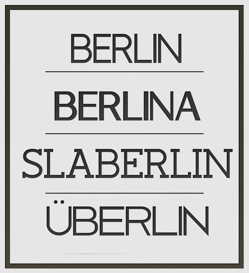Berlin Font
