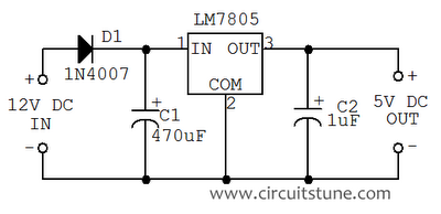 Projek Elektronik: Litar power supply
