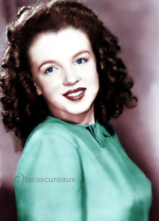 Claroscureaux Deux: Norma Jeane Dougherty, 1944