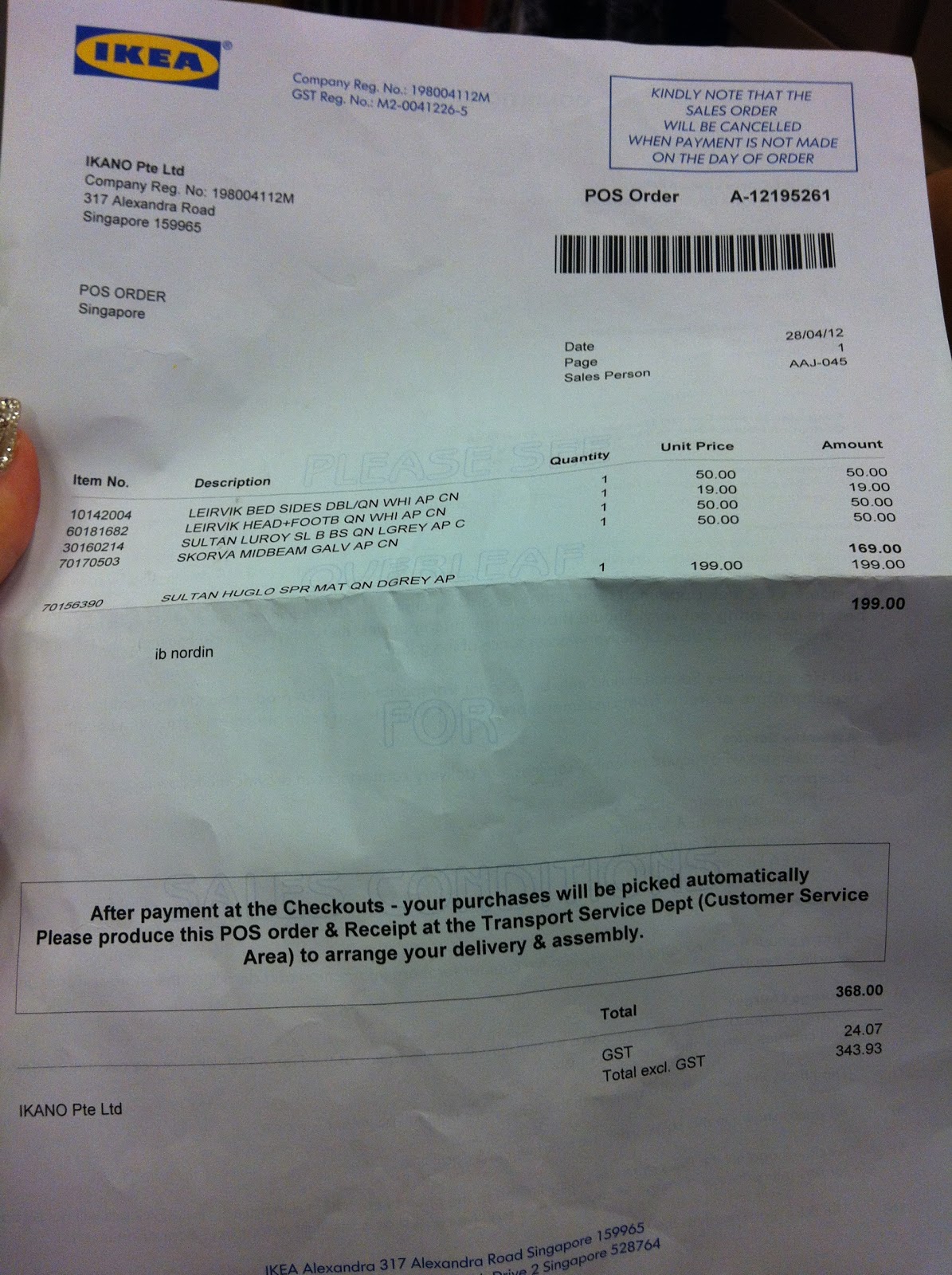 Gena 私の日記: Ikea trip + My 1st Mookata