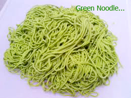 Galleries Of Knowledge And Education: How to Make Green Noodles