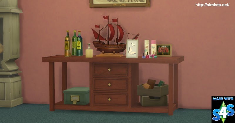 Simista A little sims 4 blog : Hallway Table