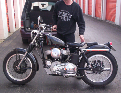 Blog de motos | Diario Motocicleta: Harley Davidson KH 1954 - uno de ...