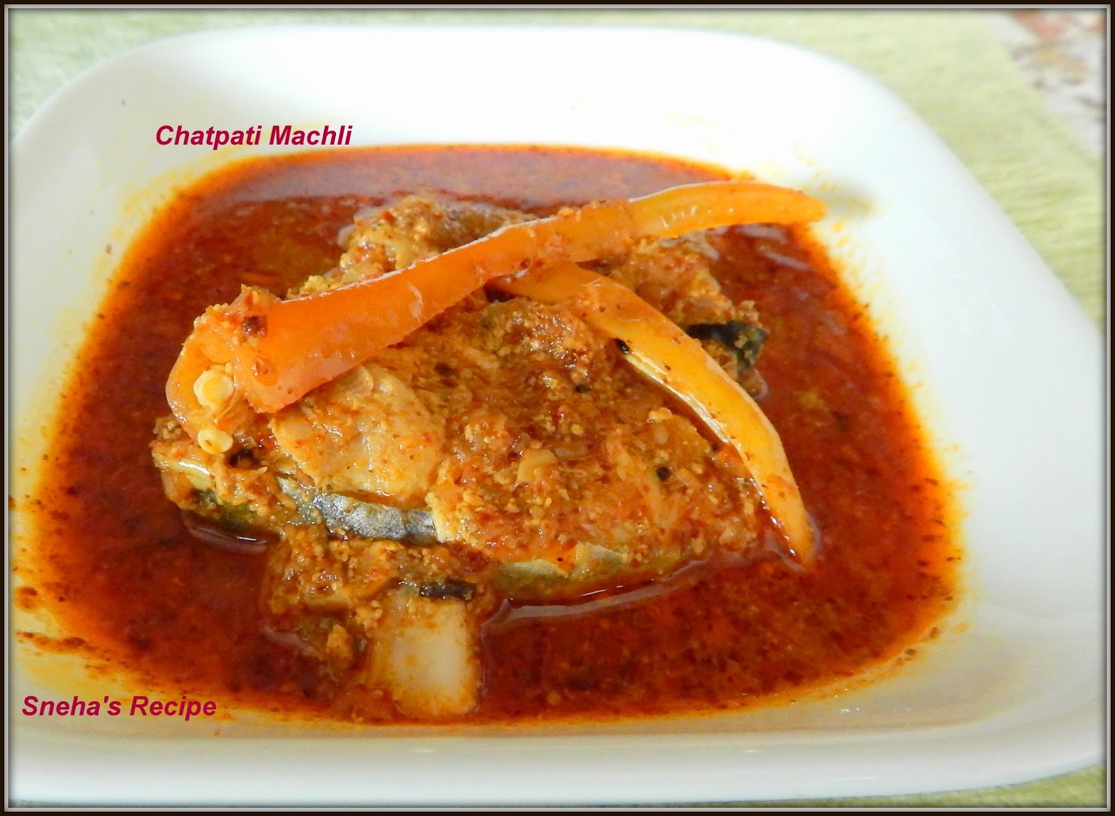 Chatpati Machli #FishFriday - Sneha's Recipe