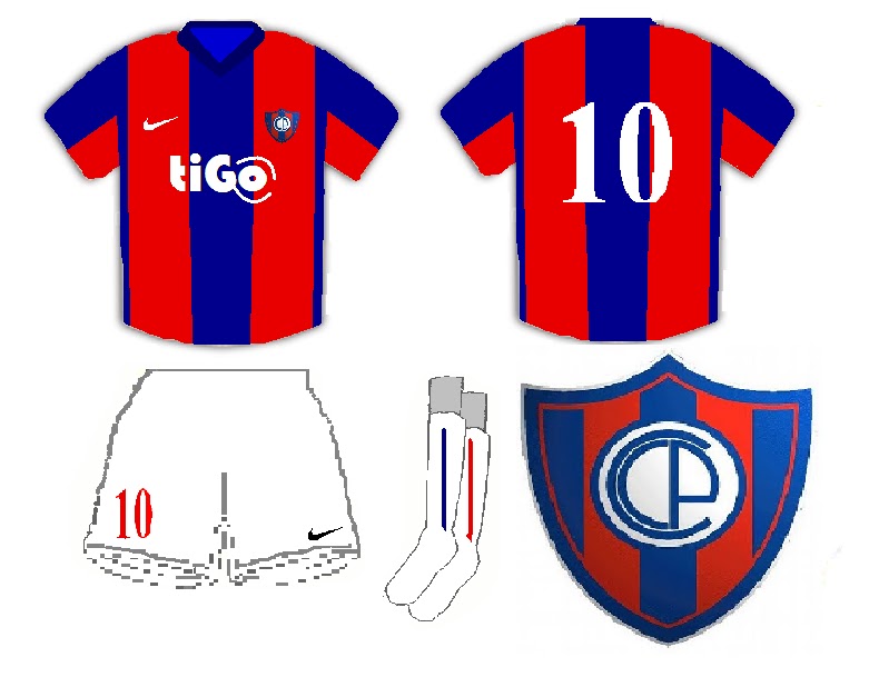 UNIFORMES DE FÚTBOL MUNDIAL: LOS GRANDES DEL PARAGUAY