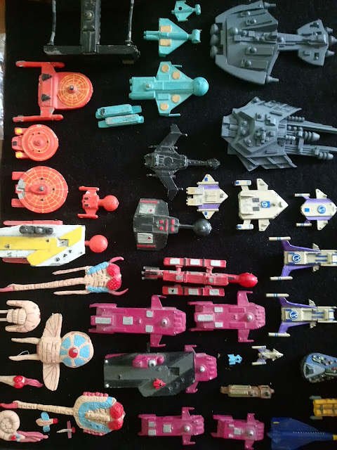 Model kits and Wargames: Irregular miniatures spaceship haul - old ...